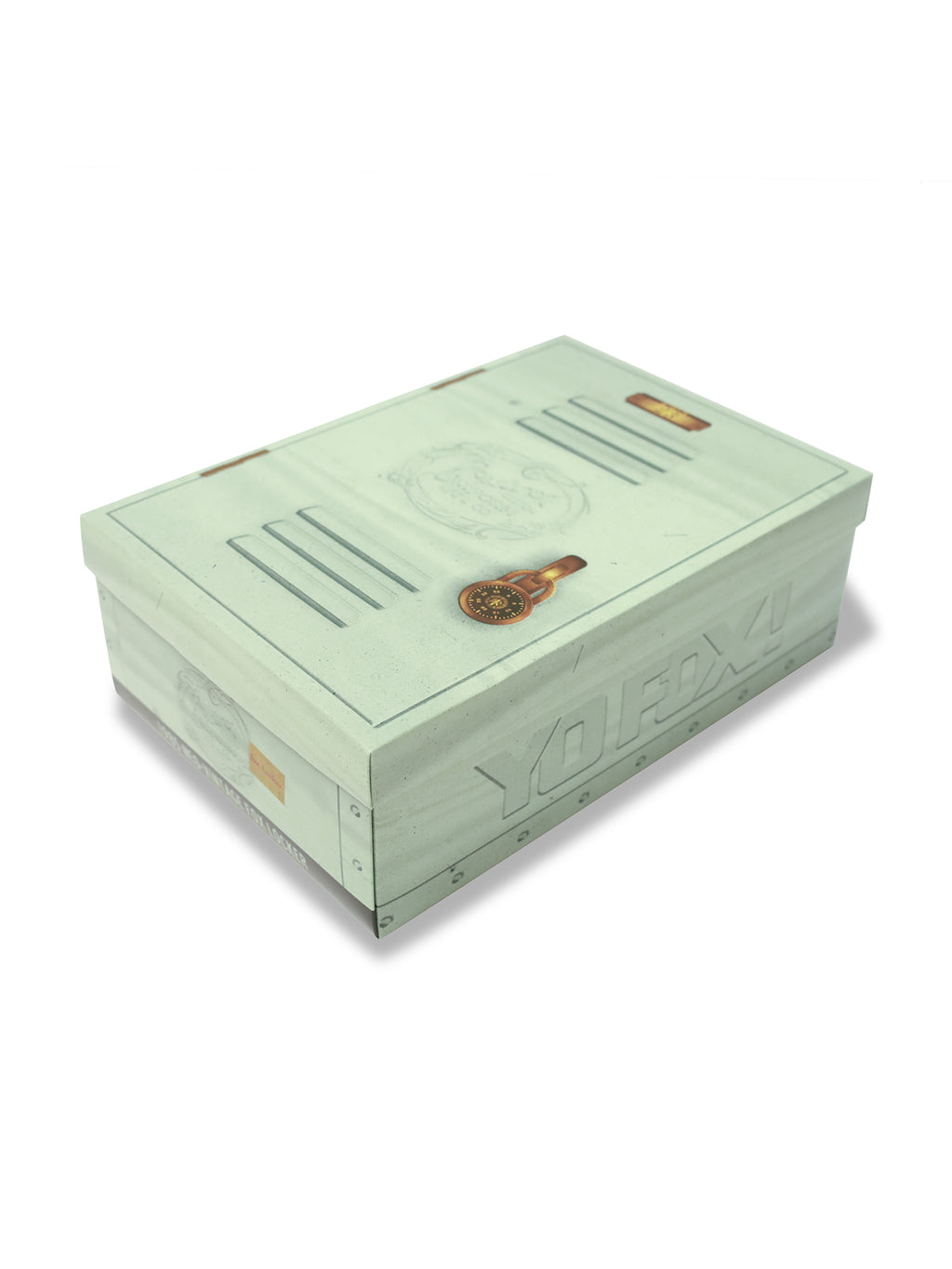FOX Locker Shoe Box (Teal) – FoxtrotUniform